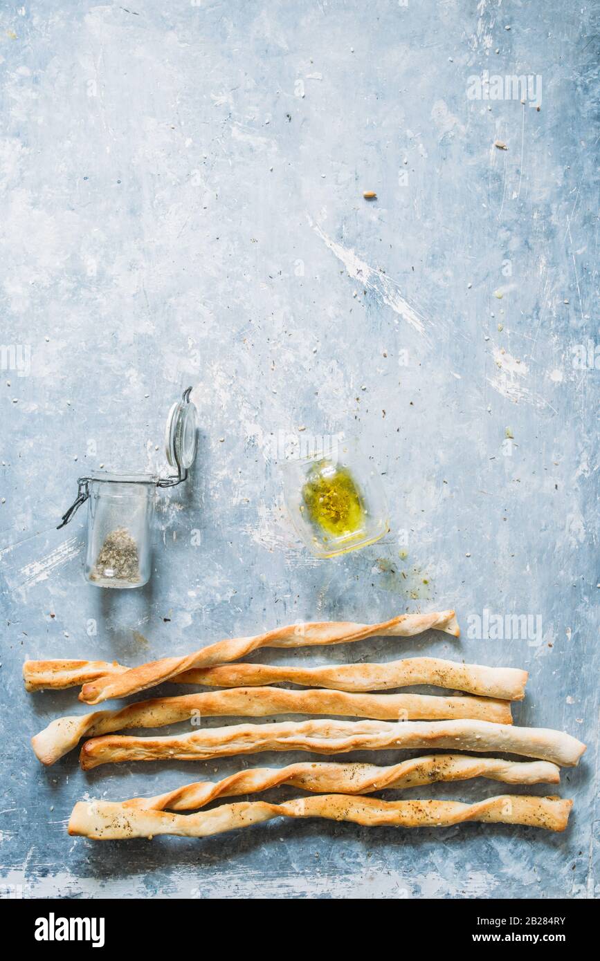 Preparing crunchy breadstick step by step visual guide, baked ...