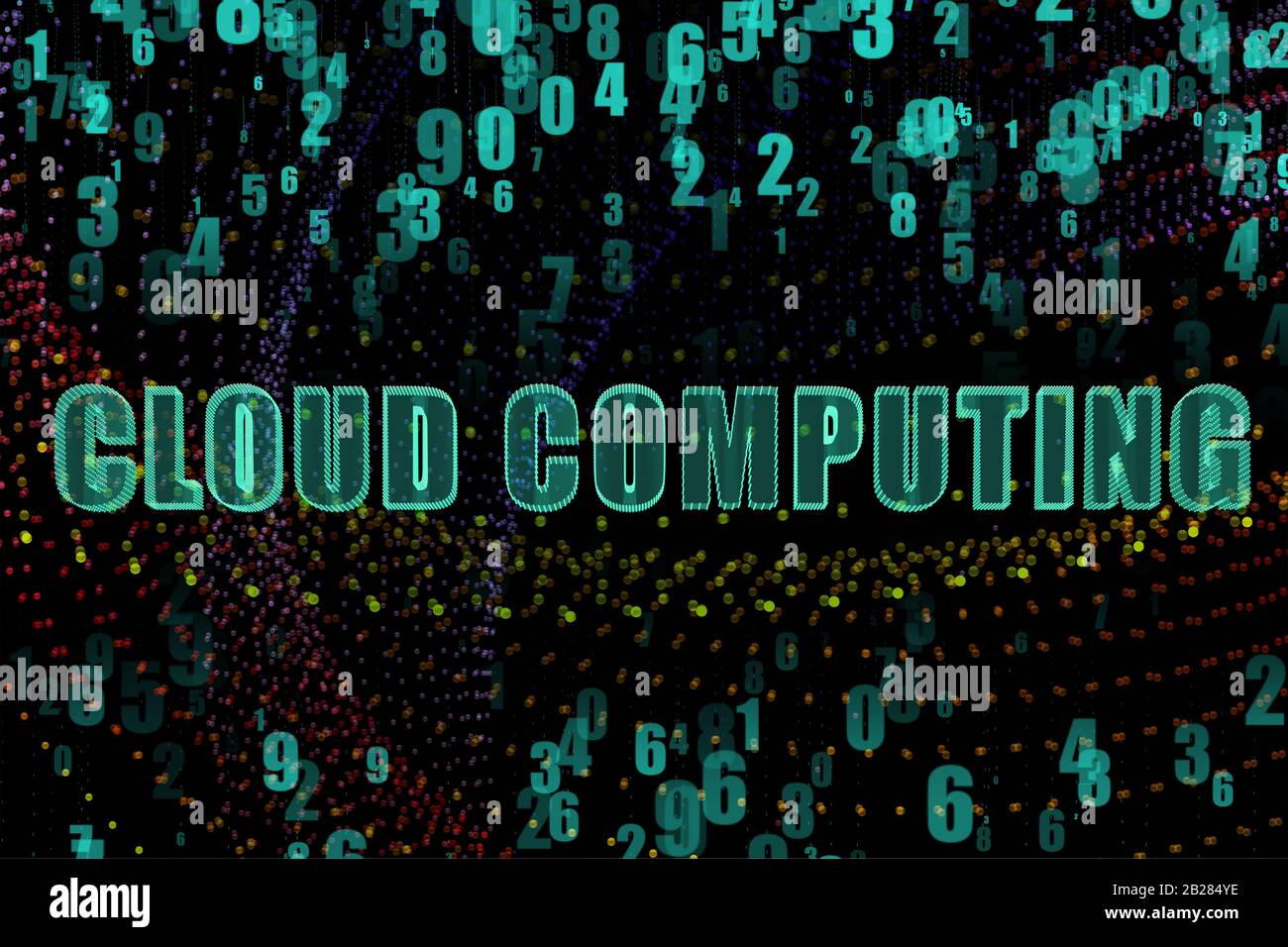 The concept of it cloud computing Stock Photo - Alamy
