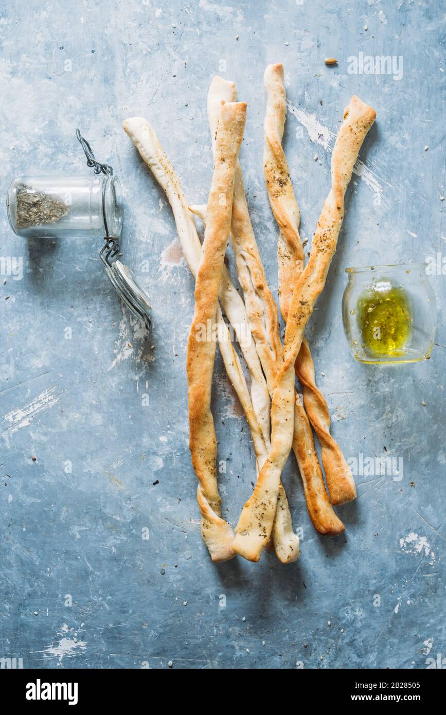 Preparing crunchy breadstick step by step visual guide, baked ...