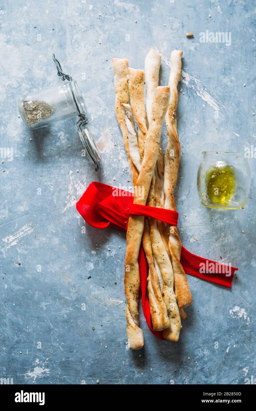 Preparing crunchy breadstick step by step visual guide, baked ...