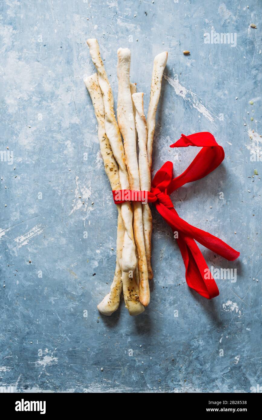 Preparing crunchy breadstick step by step visual guide, baked ...