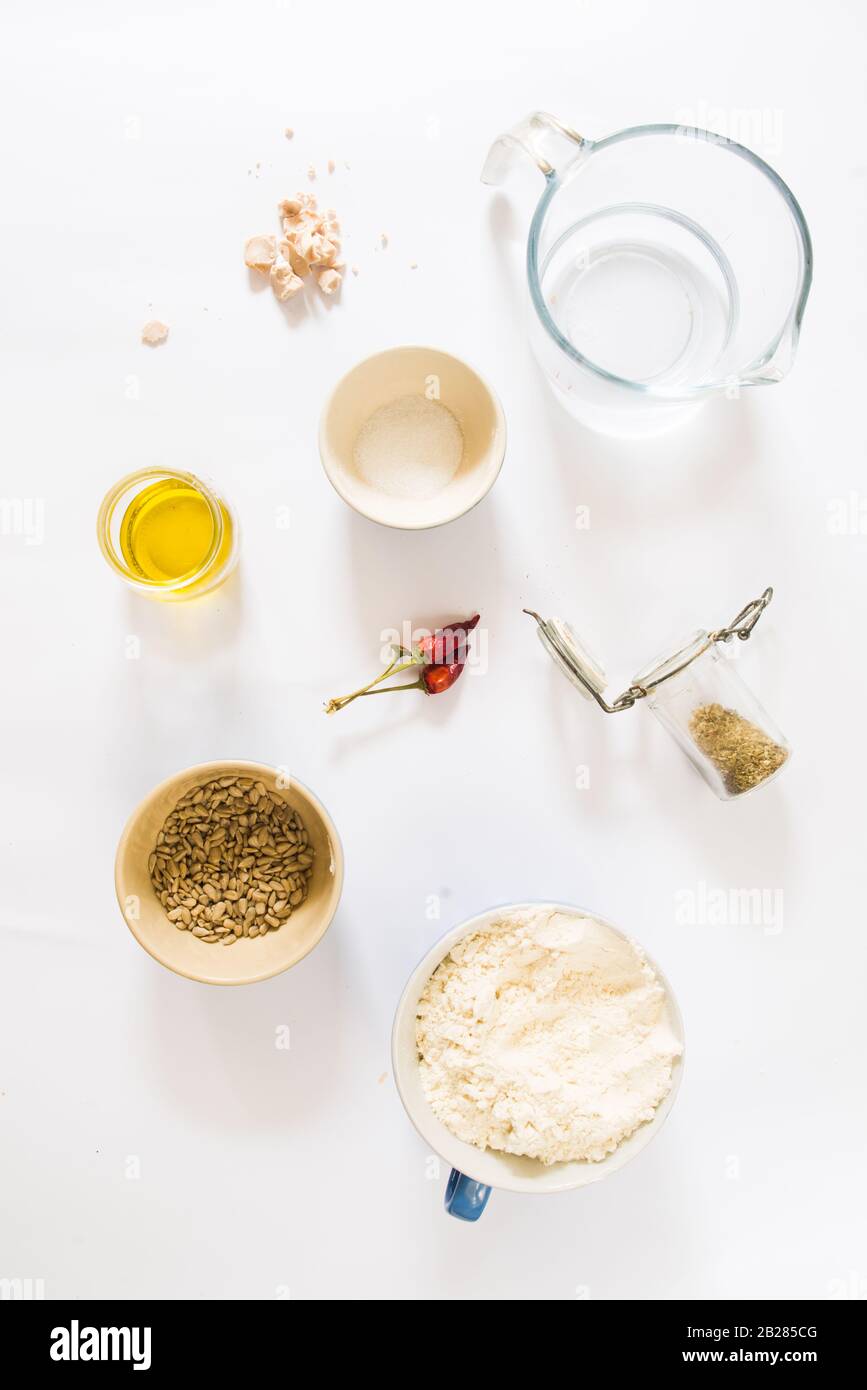 Preparing crunchy breadstick step by step visual guide,ingredients to ...