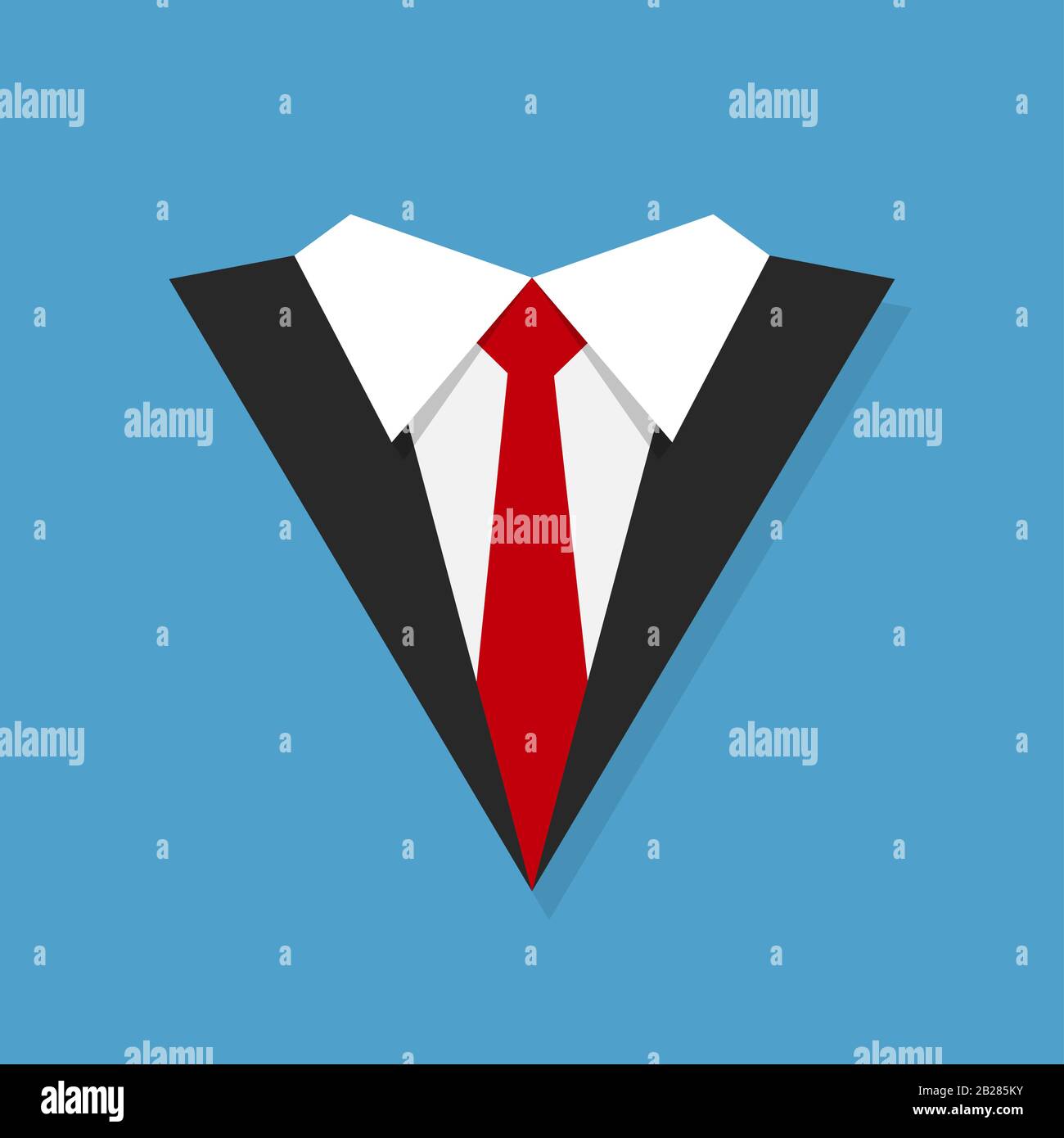 Business suit icon vector illustration Stock Vector Image & Art - Alamy