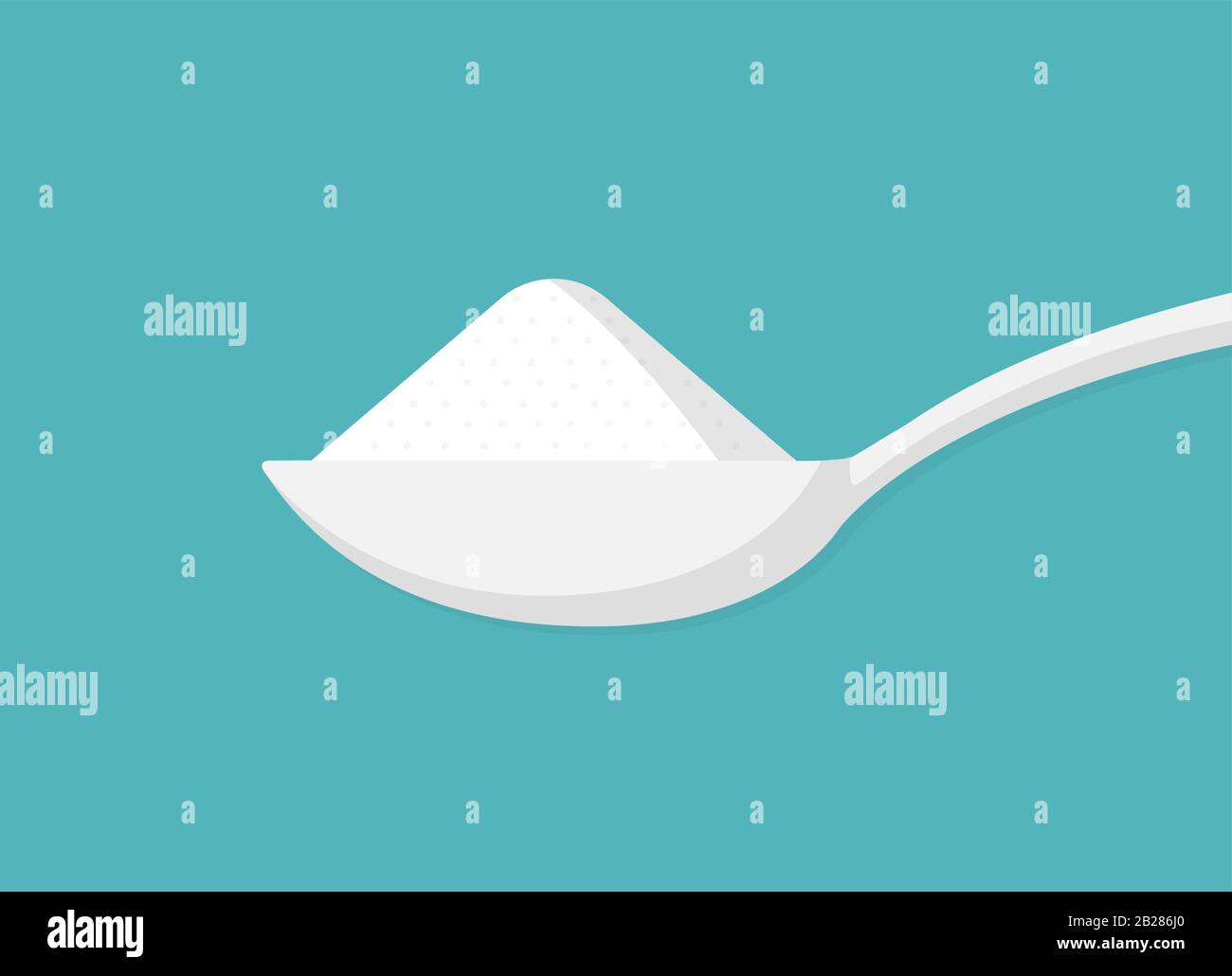 Spoon flour Stock Vector Images - Alamy