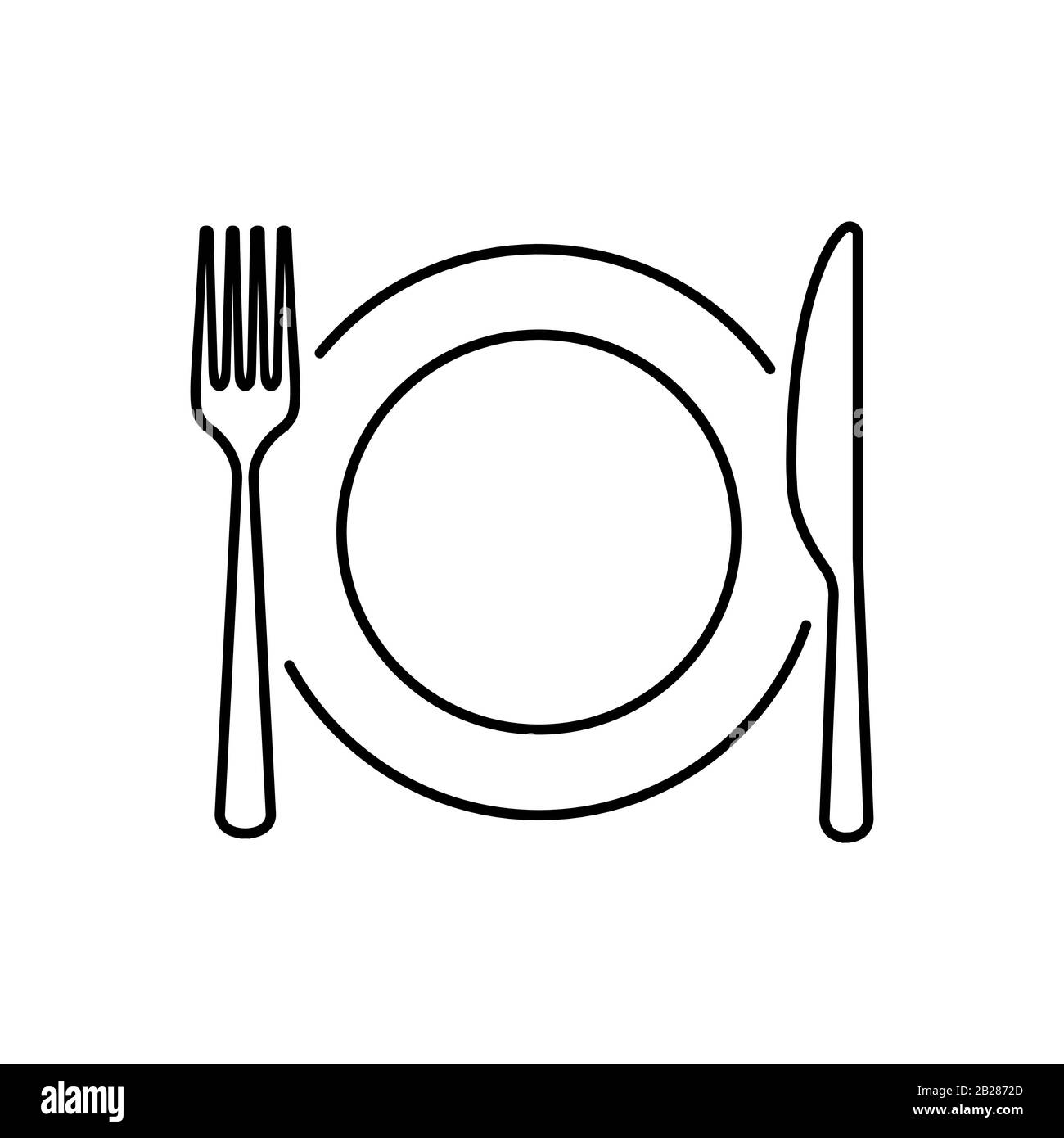 Place setting Stock Vector Images - Alamy
