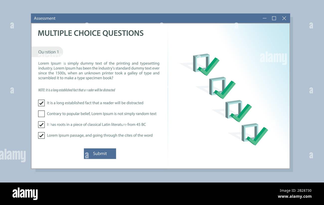 Quiz, Exam, Assessment, Knowledge Check, Question mark, Laptop ...