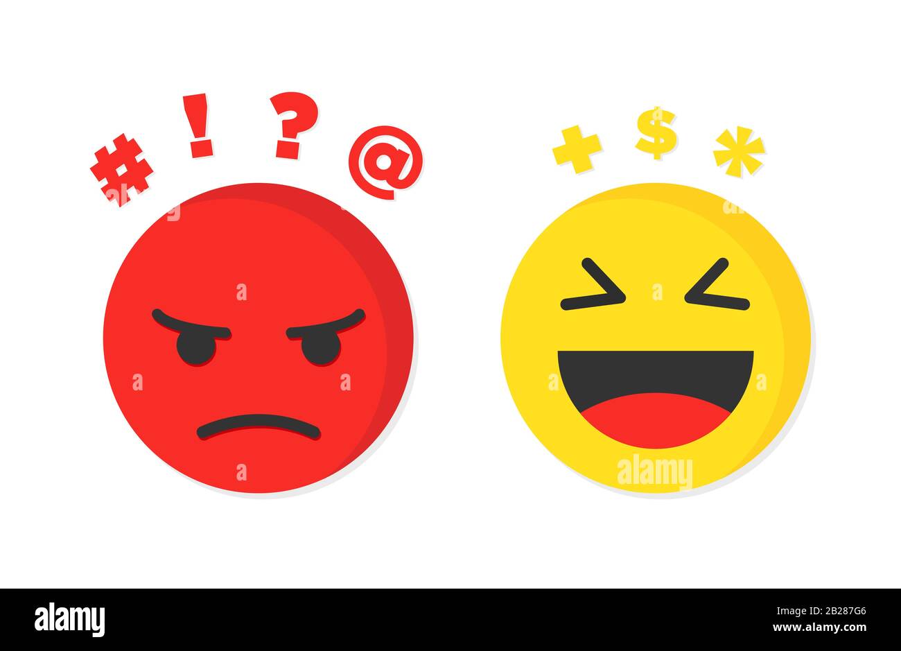 Negative thinking icon Cut Out Stock Images & Pictures - Alamy