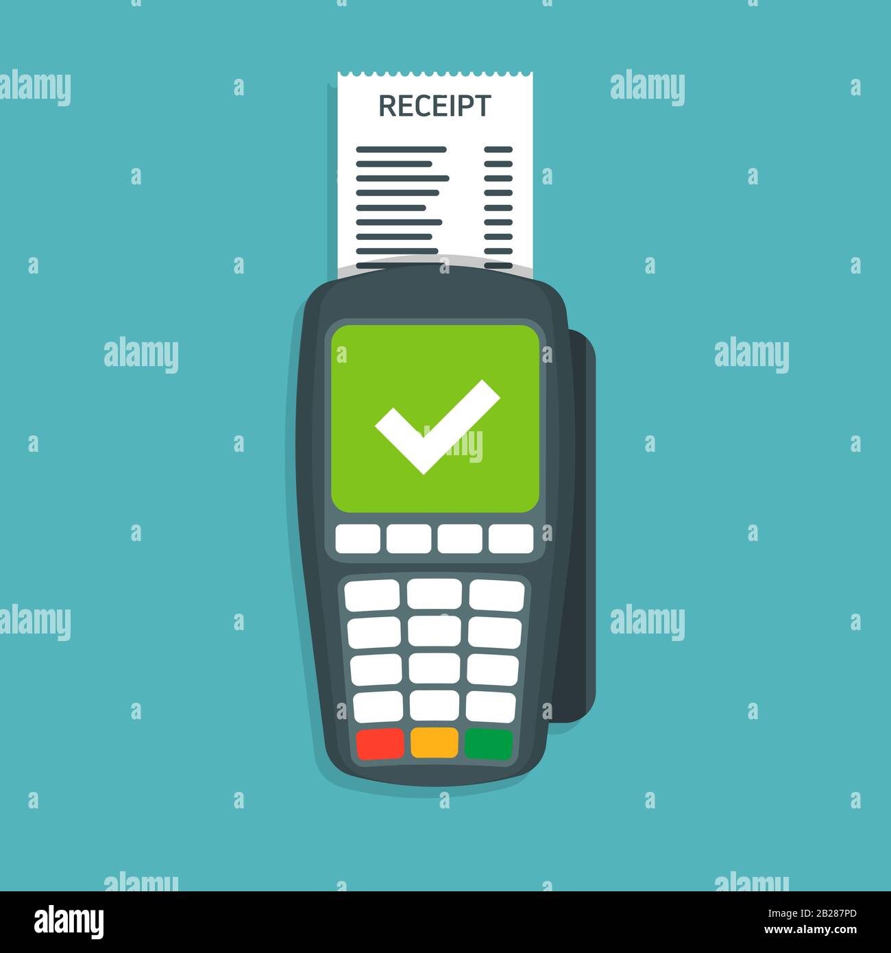 Payment terminal. Flat vector illustration Stock Vector Image & Art - Alamy Payment terminal. Flat vector illustration Stock Vector Image & Art - Alamy