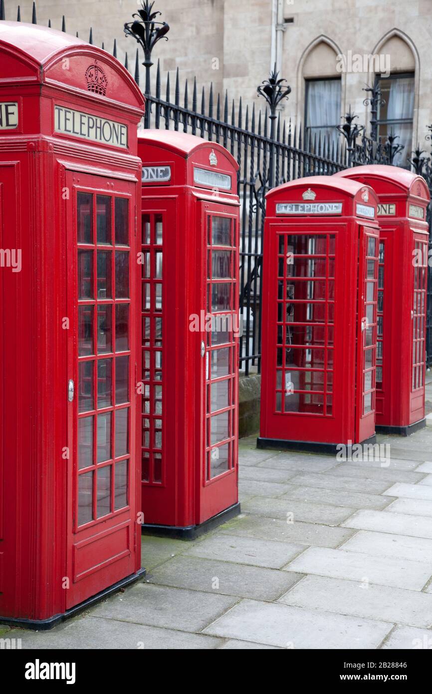 Gpo red telephone boxes hi-res stock photography and images - Alamy