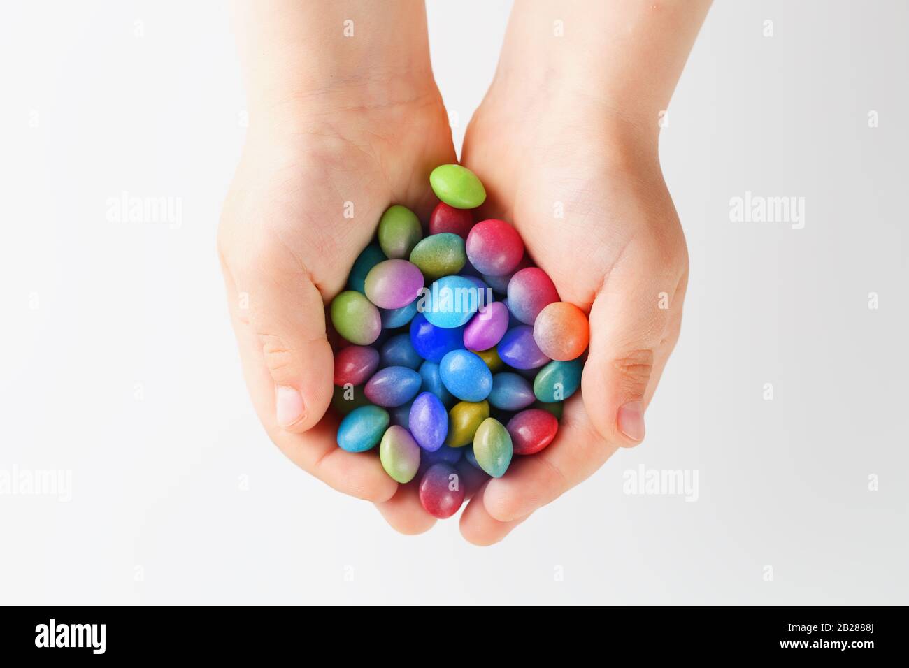 Child sugar handful hi-res stock photography and images - Alamy