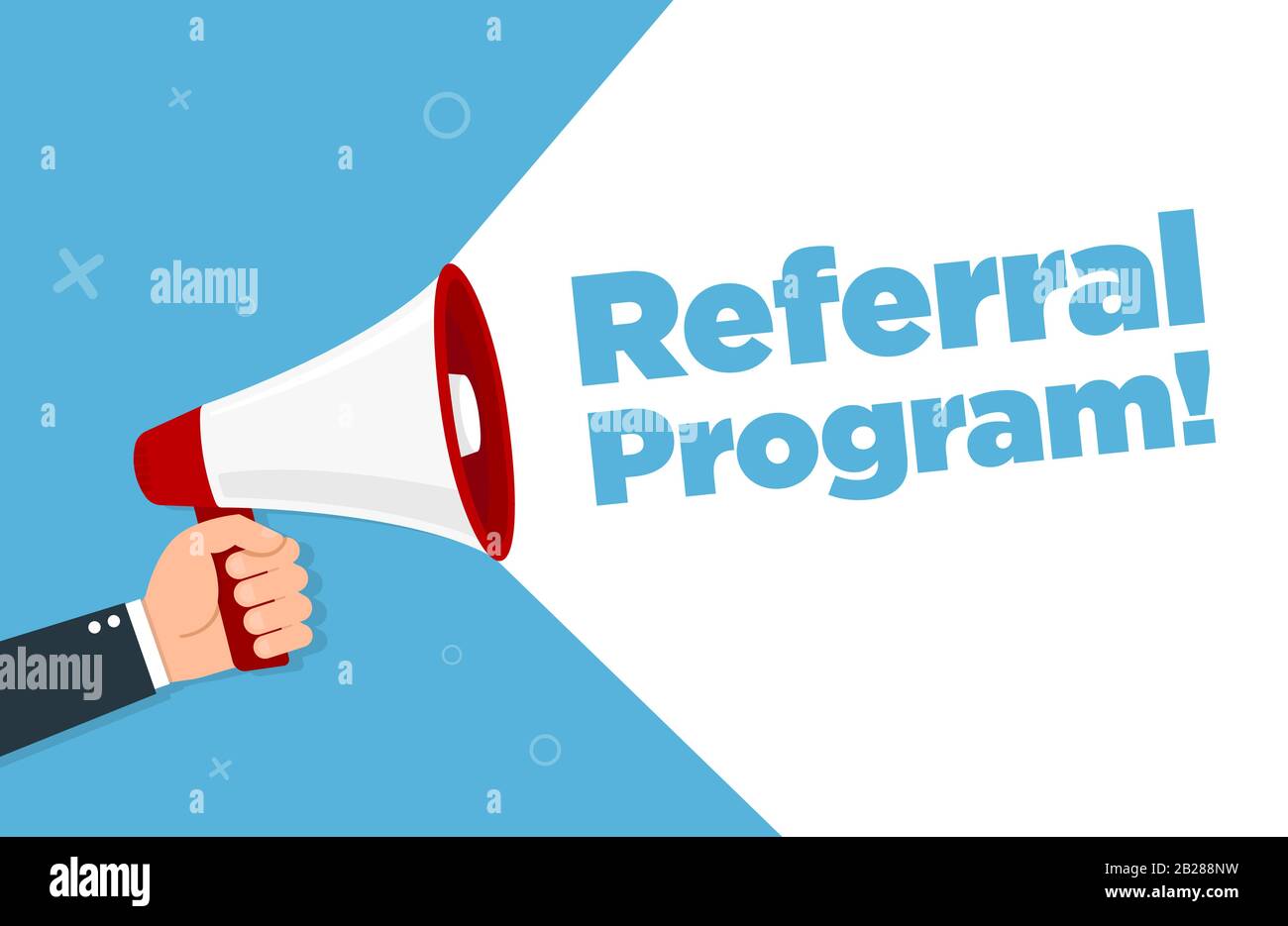Referrals vector vectors hi-res stock photography and images - Alamy