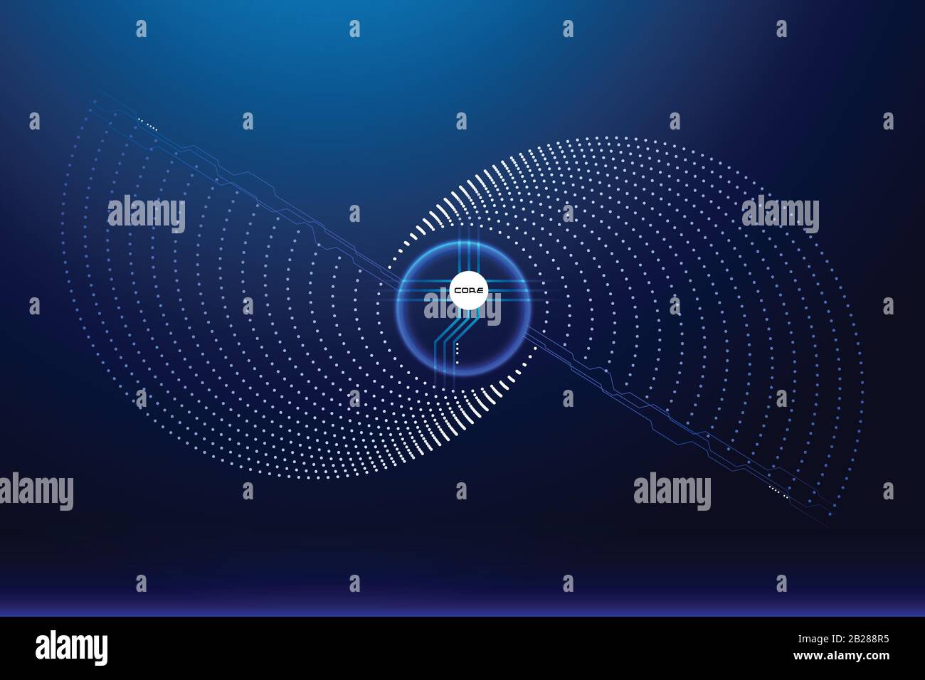 Technology interface, Artificial intelligence, Futuristic background ...