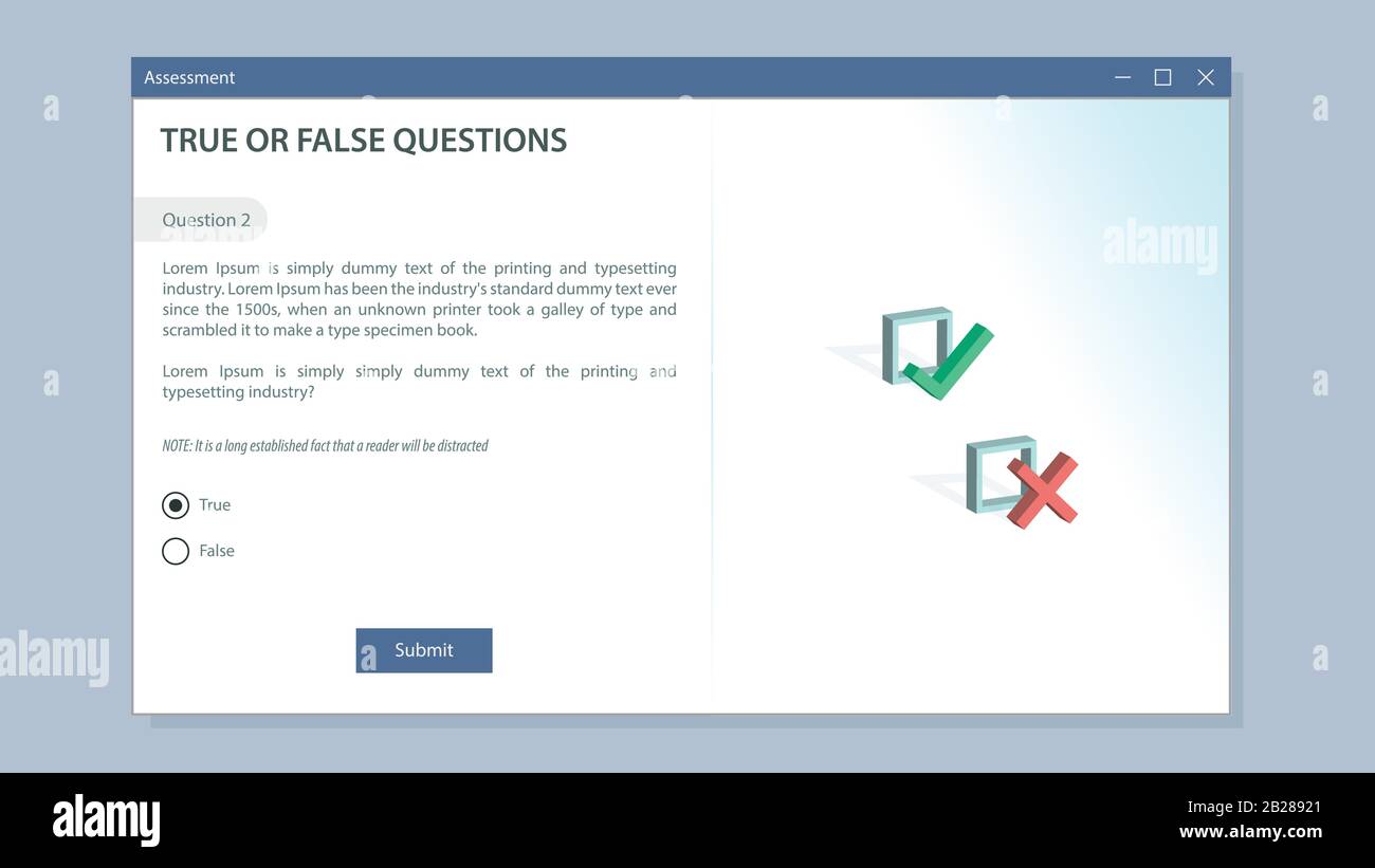 Quiz infographics hi-res stock photography and images - Alamy