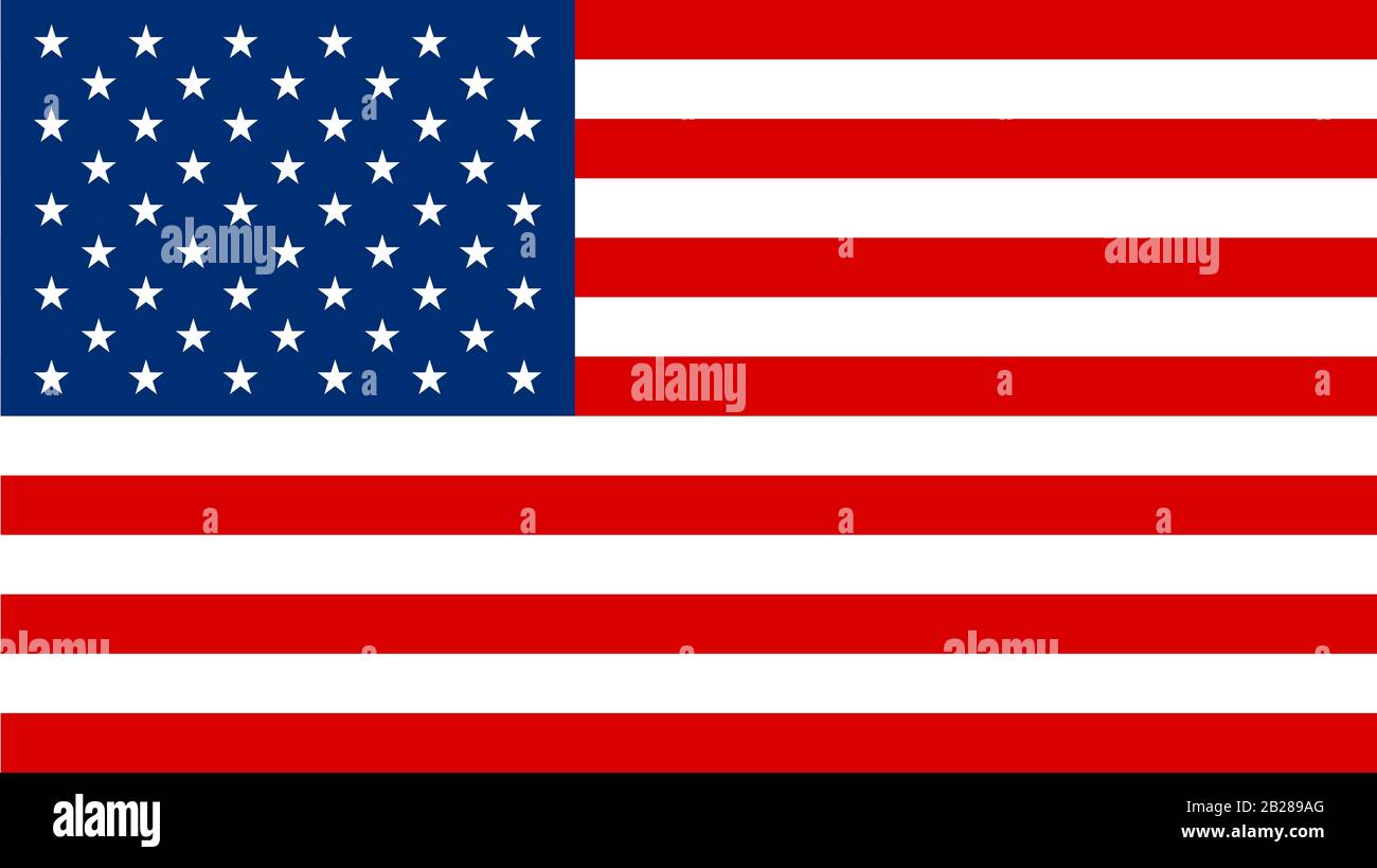United states flag. Vector illustration Stock Vector Image & Art - Alamy