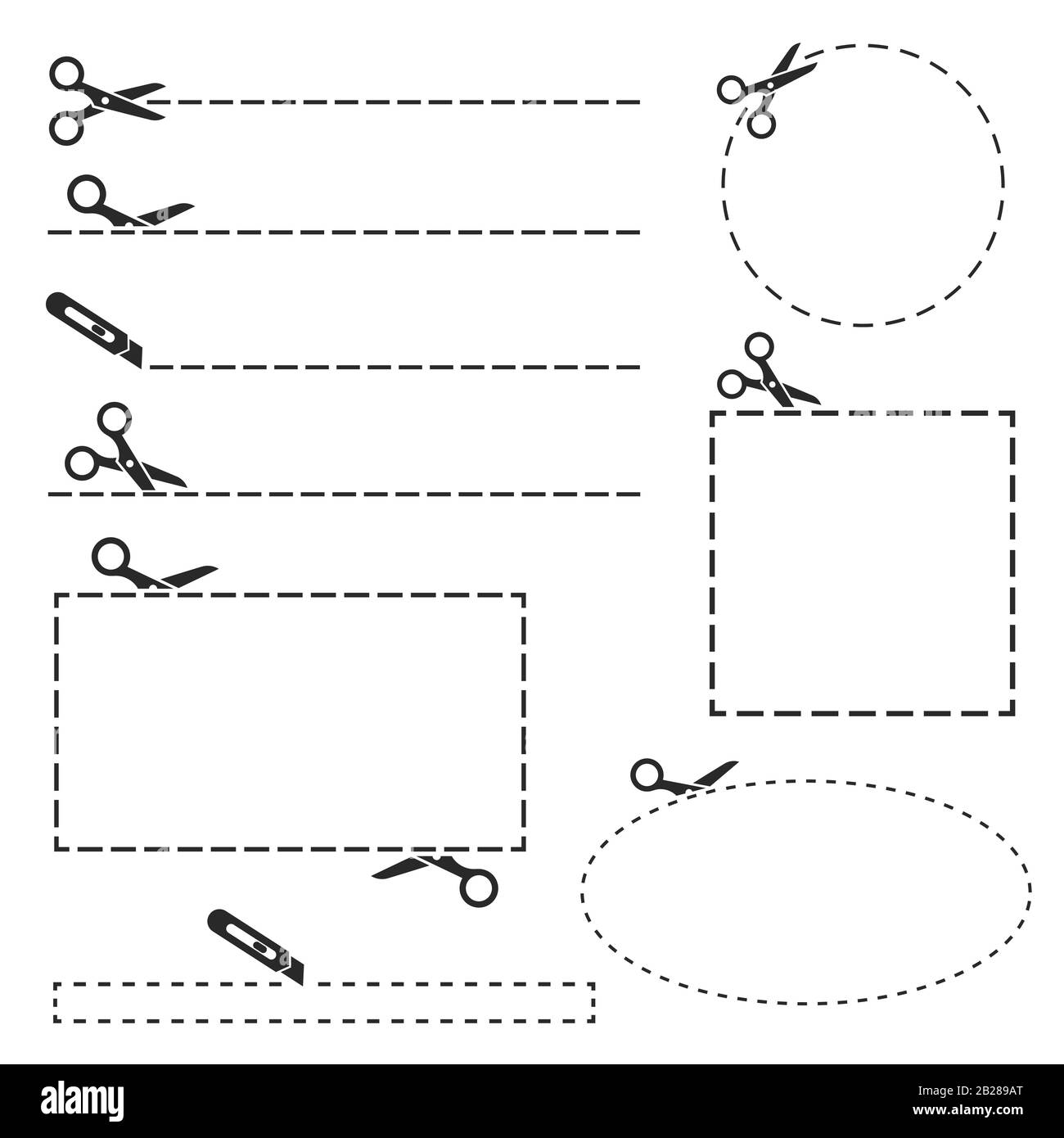 Simple steel scissors Black and White Stock Photos & Images - Alamy