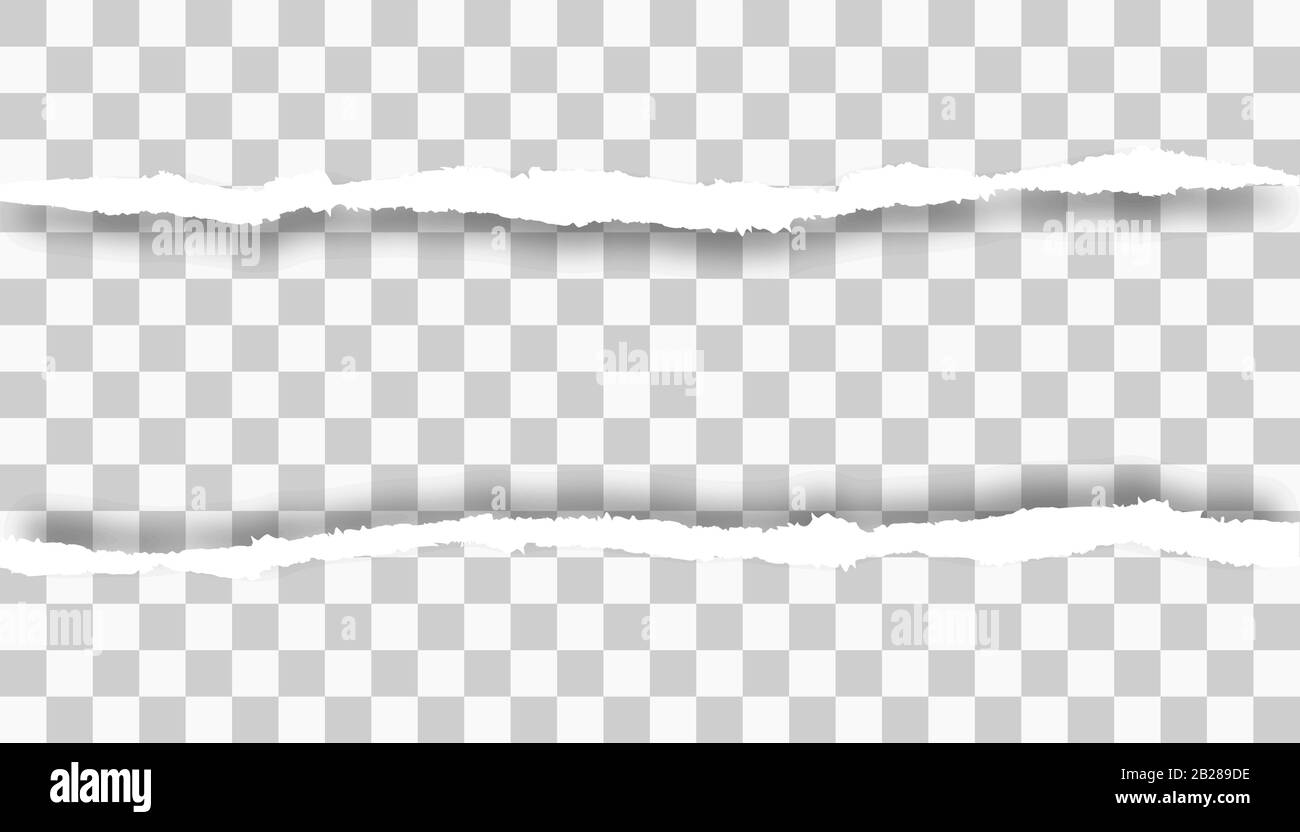 Torn paper set vector, layered. Vector illustration Stock Vector Image ...