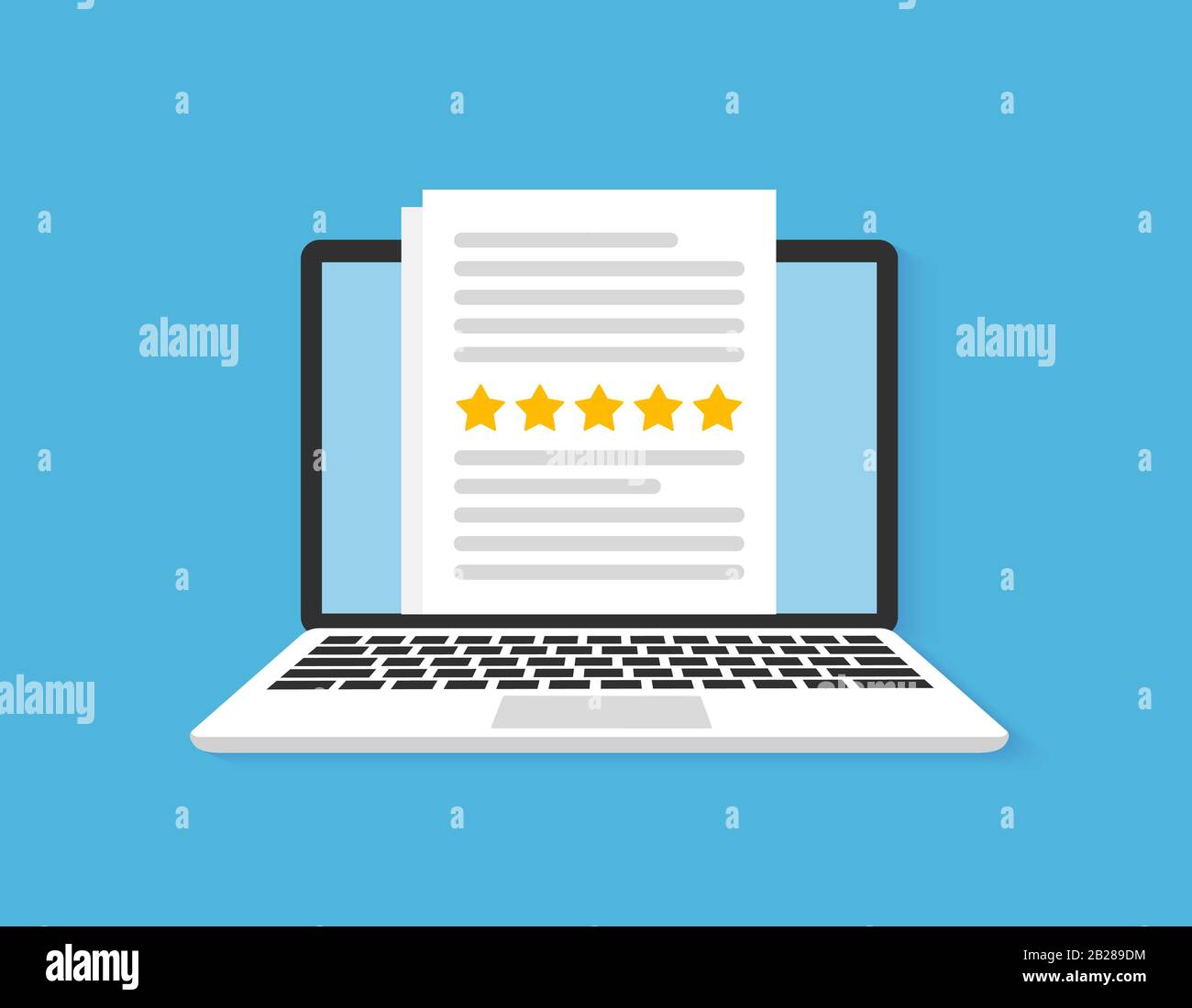 Reviewing vector vectors hi-res stock photography and images - Alamy