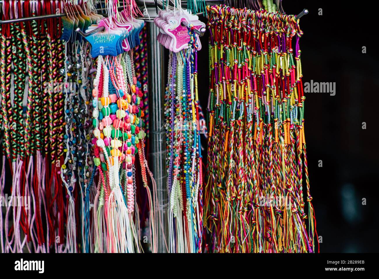 Paphos Cyprus February 29, 2020 View of decorative objects sold in a ...