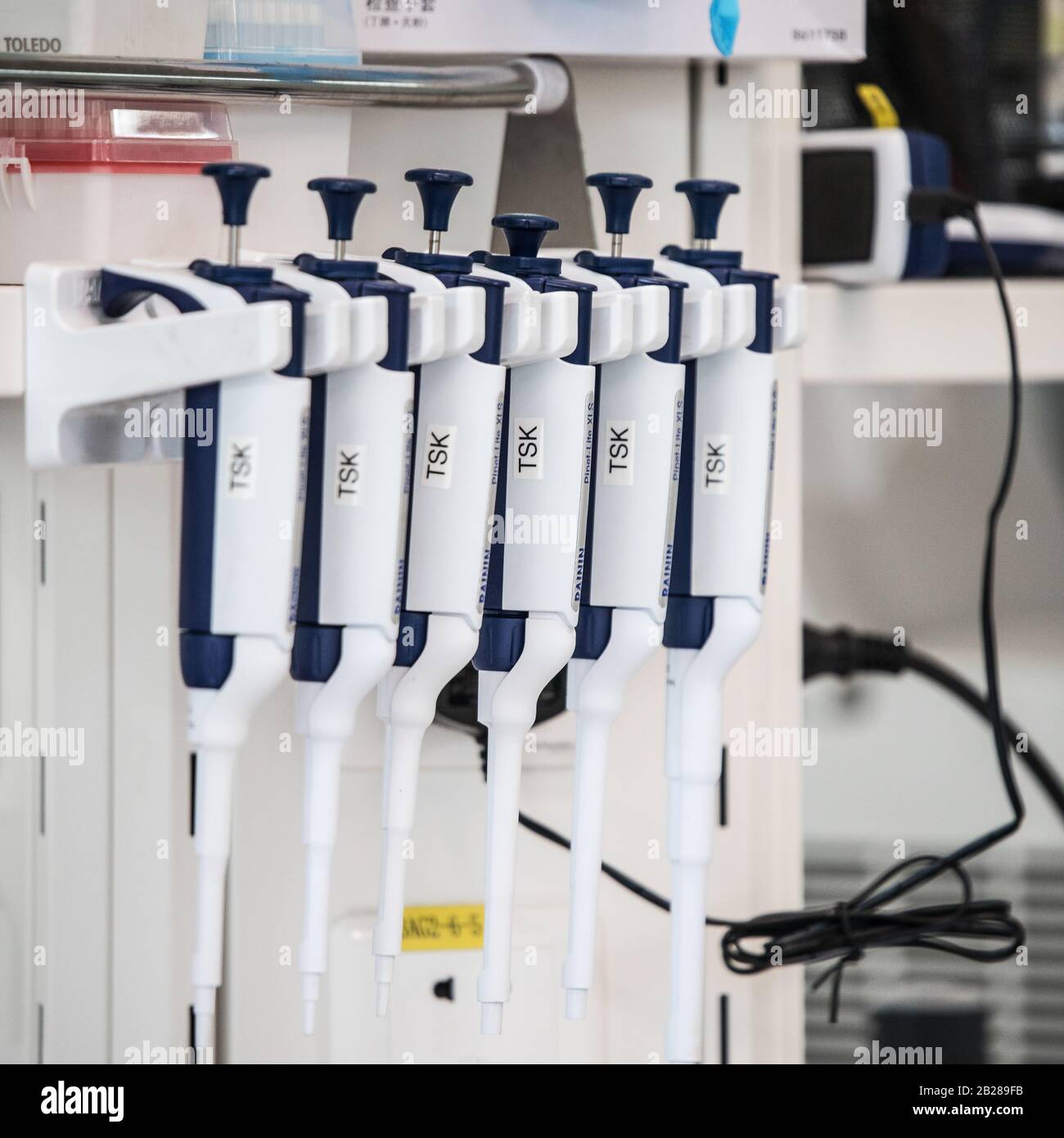 BEIJING, CHINA - JUNE 03, 2019: Modern drug manufacturing laboratory ...