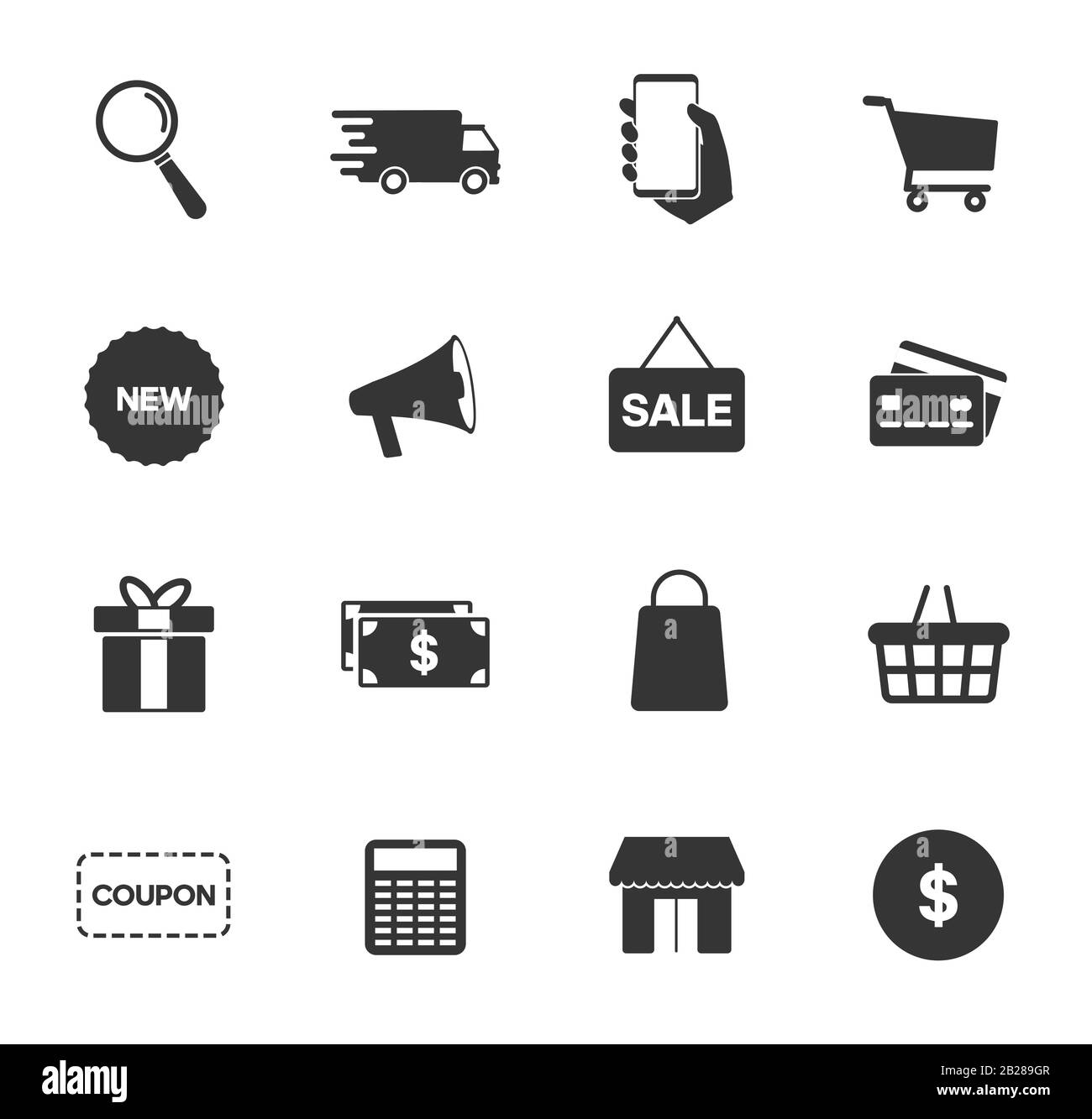 Online Customer Shopping Icon