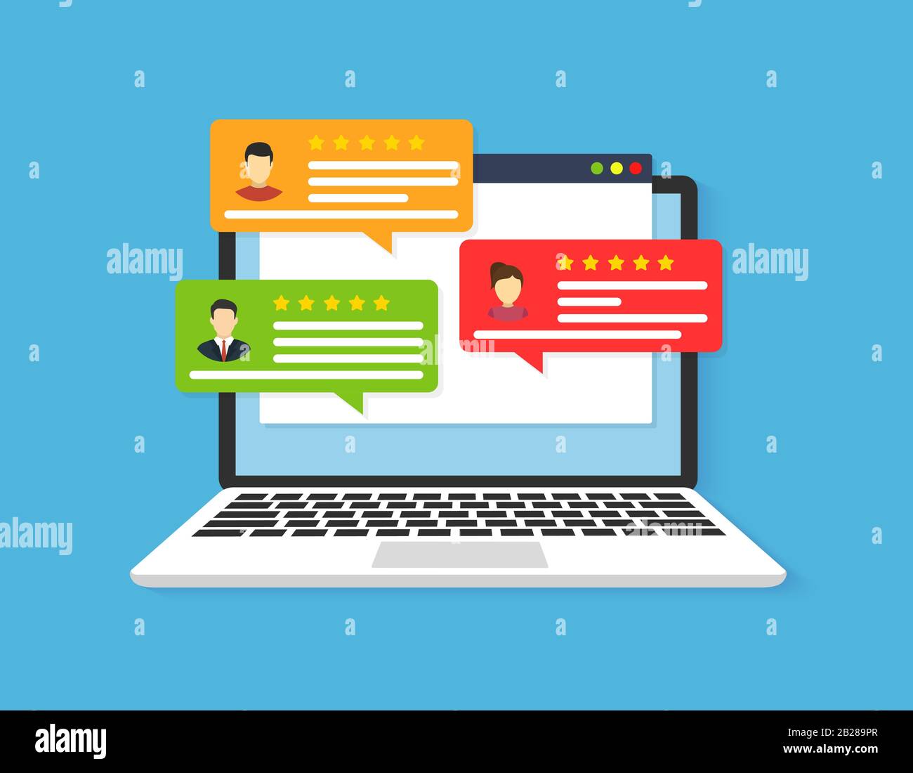 Resume review Stock Vector Images - Alamy