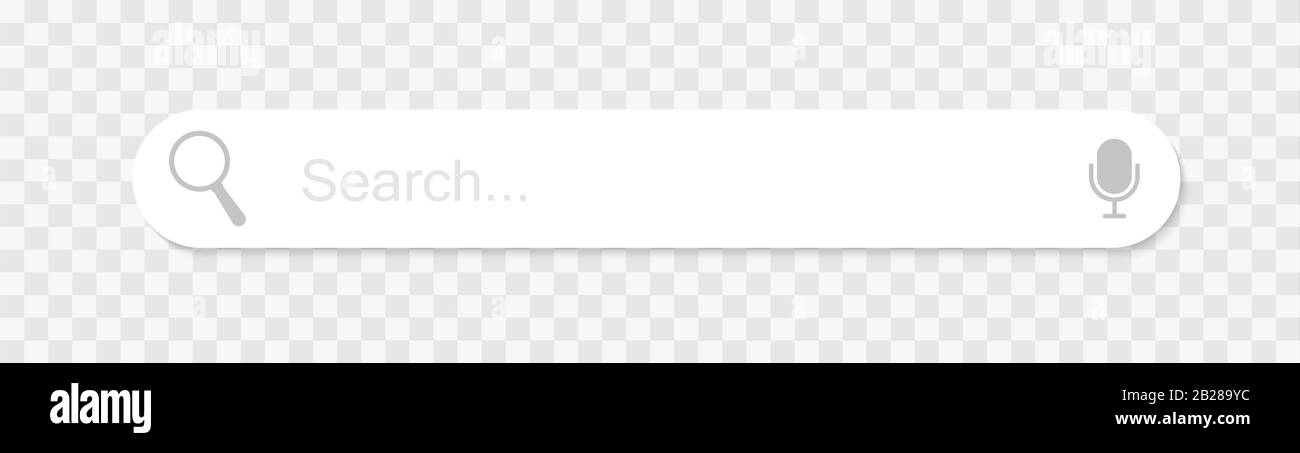 Search box vector vectors hi-res stock photography and images - Alamy