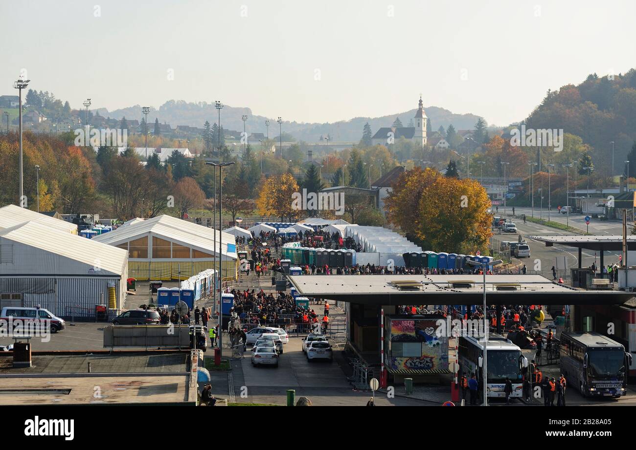 Spielfeld, Styria, Austria. Archive image from October 31, 2015 ...