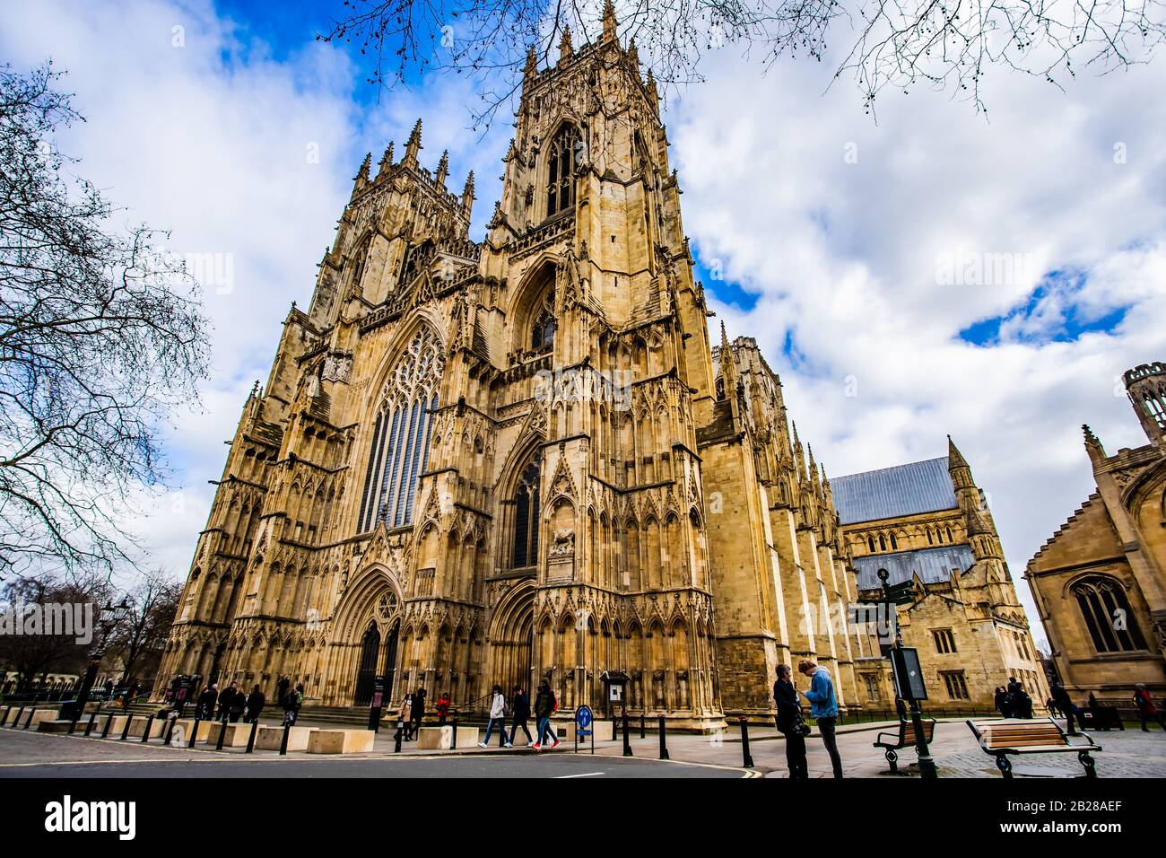 York minster bell towers hi-res stock photography and images - Alamy