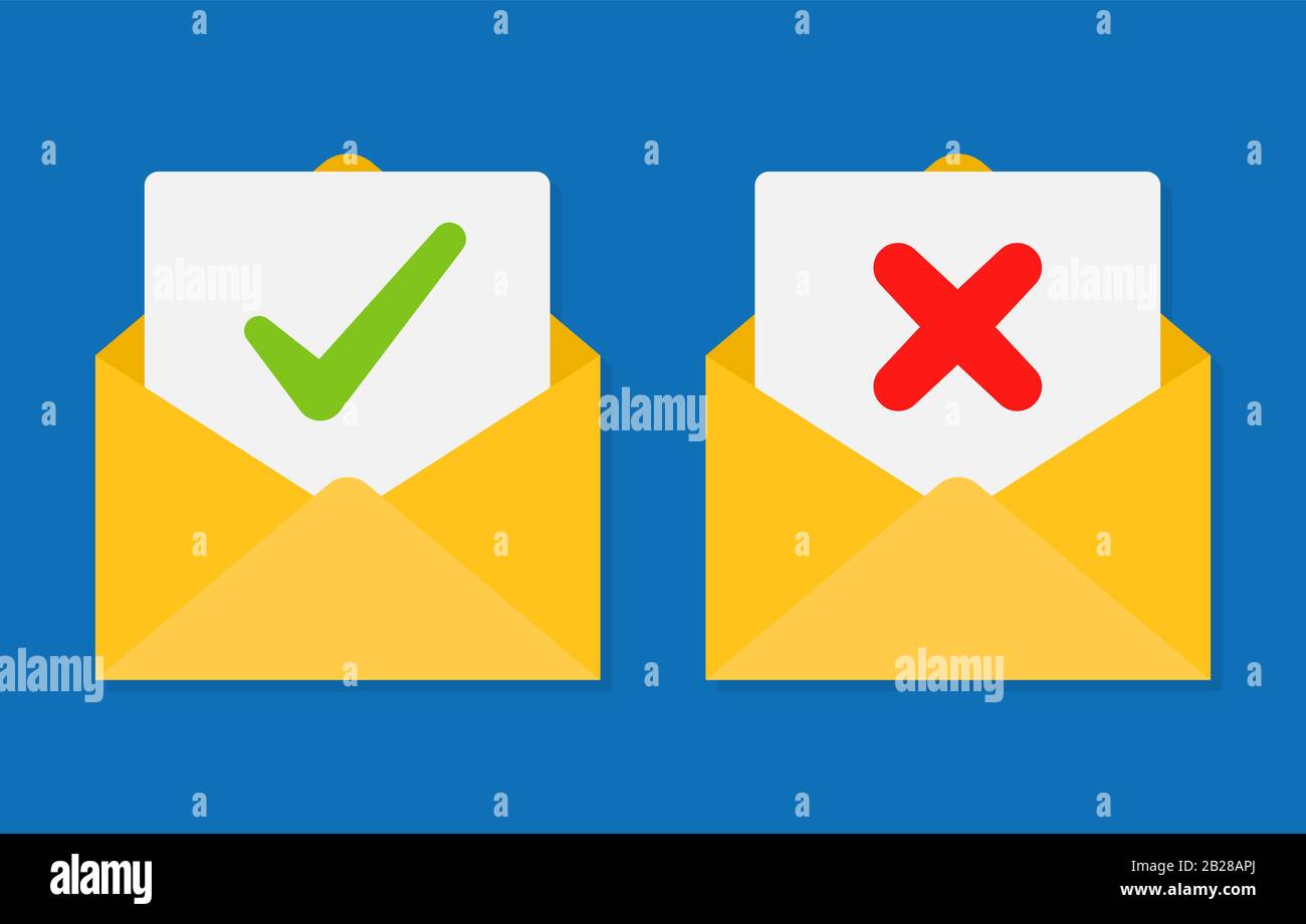 Email verification Stock Vector Images - Alamy
