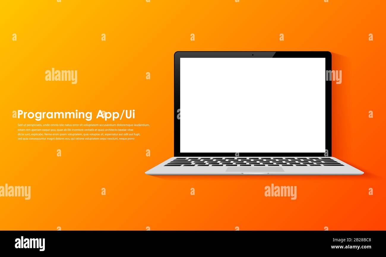 Coding Screen Stock Vector Images Alamy