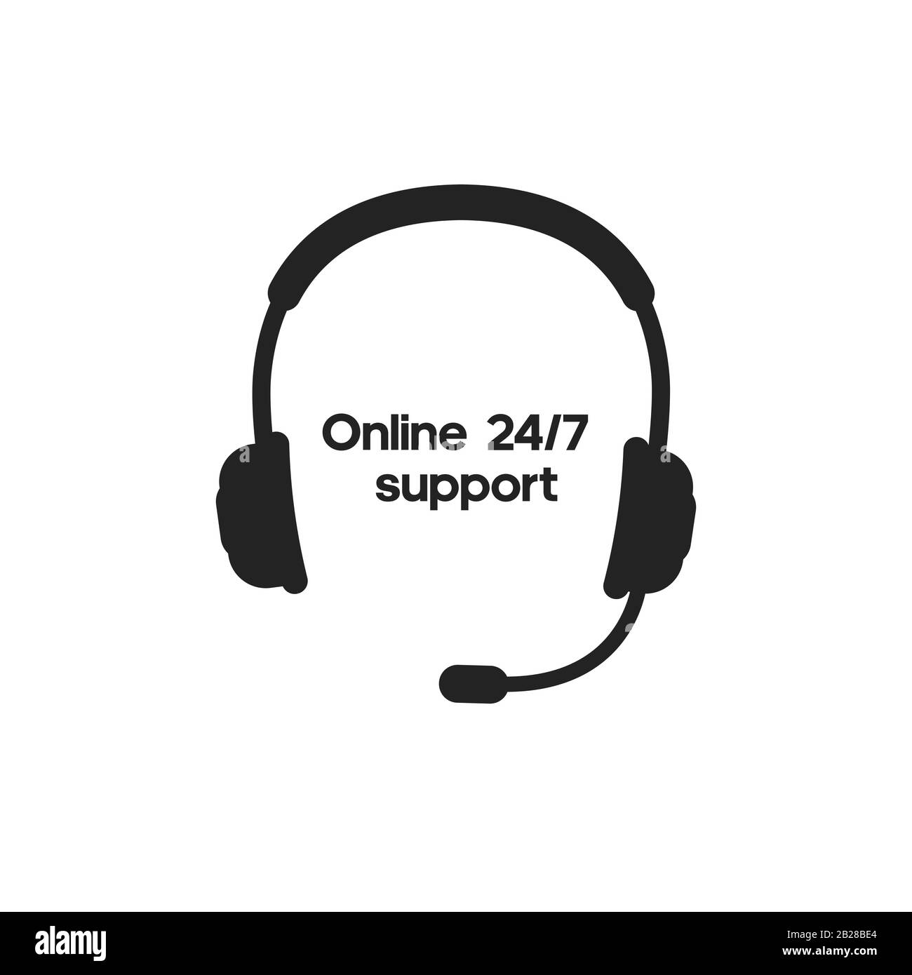 Telemarketing vector vectors Cut Out Stock Images & Pictures - Alamy