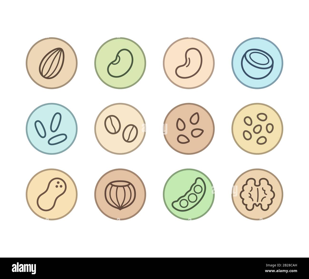 Pea plant drawing hi-res stock photography and images - Alamy