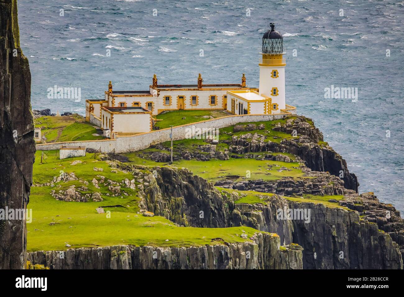 Neist Point Lighthouse on the Isle of Skye in Scotland Stock Photo - Alamy