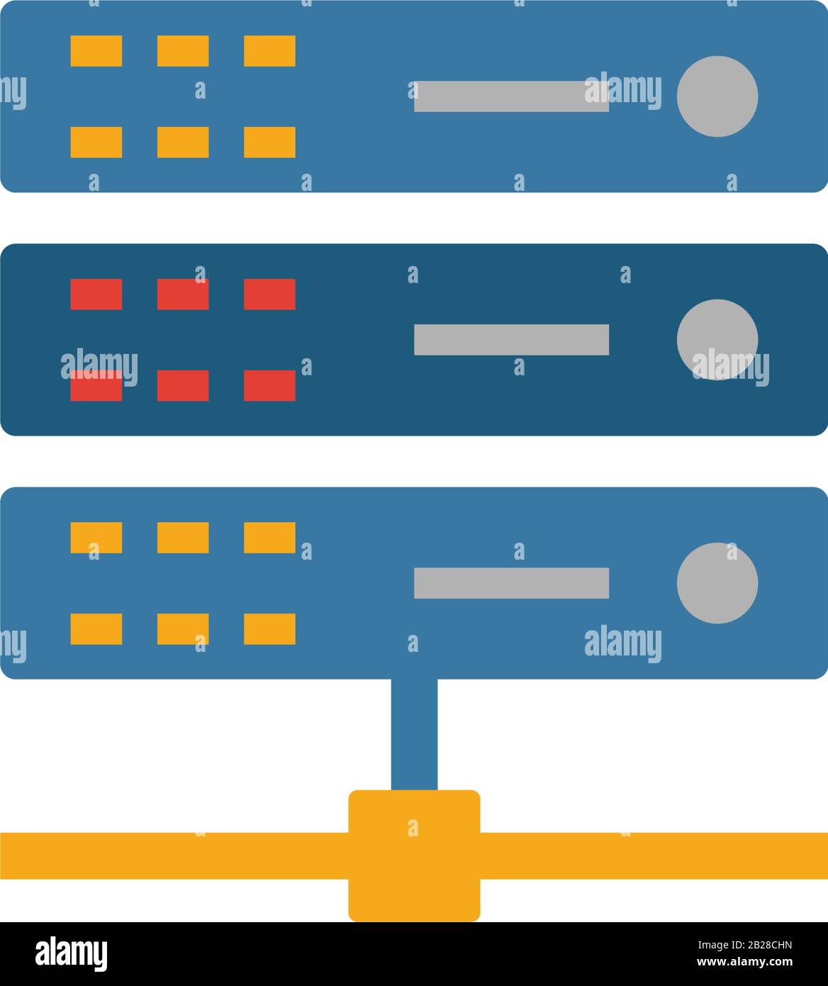 Internet Server icon. Simple element from icons collection. Creative ...