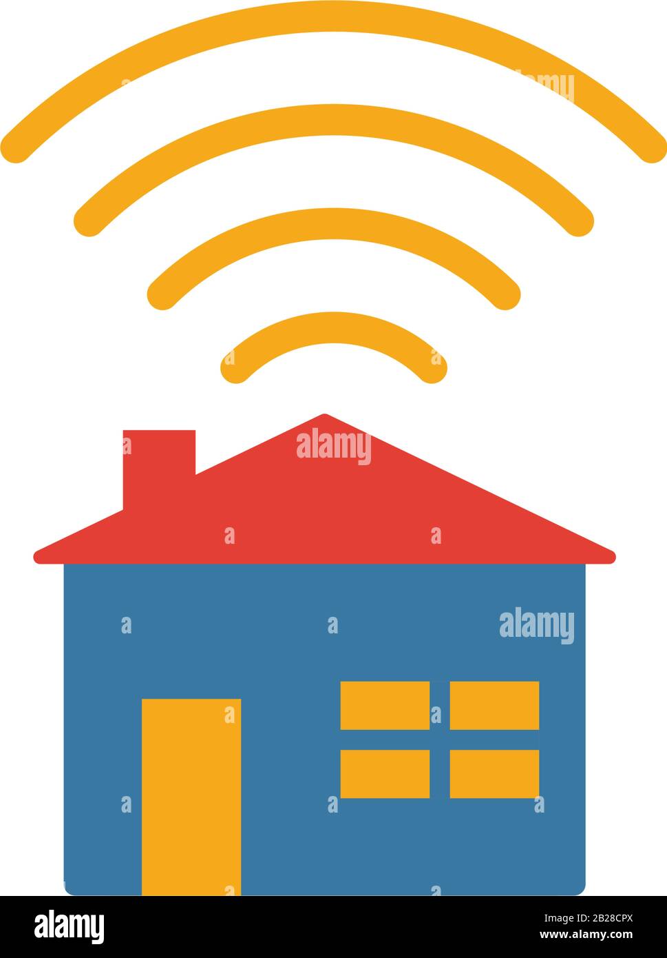 Home Wifi icon. Simple element from icons collection. Creative Home ...