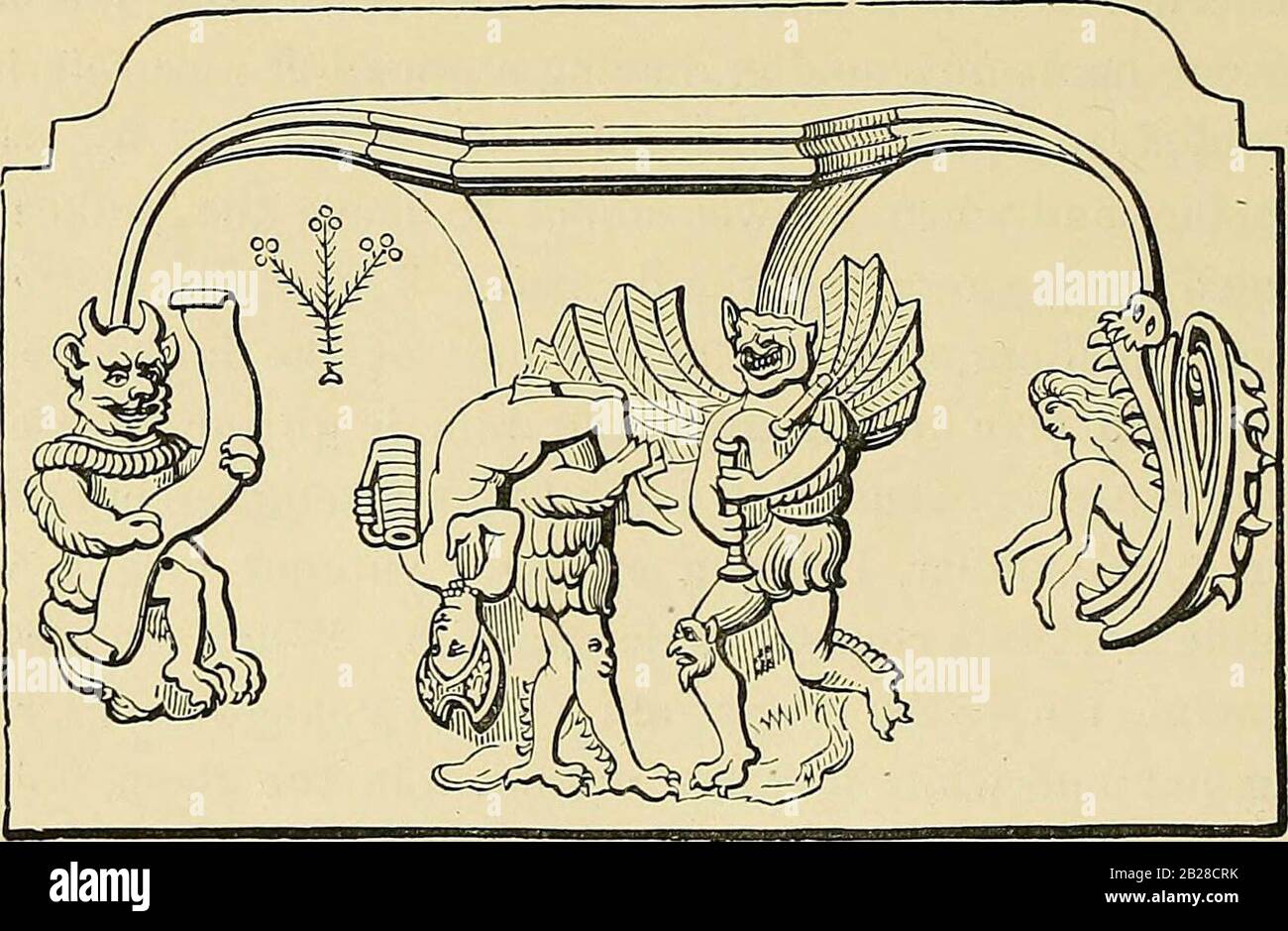 "Demonology and devil-lore" (1879 Stock Photo - Alamy
