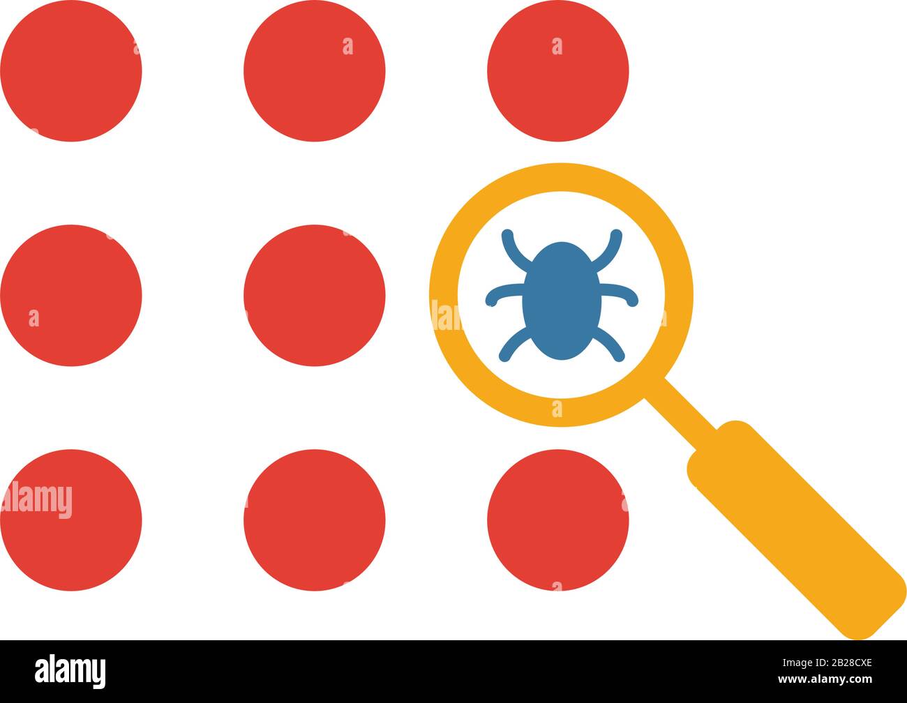 Anti-Virus Detecting icon. Simple element from icons collection ...