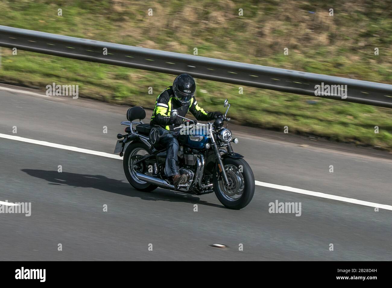 Triumph bike hi-res stock photography and images - Alamy