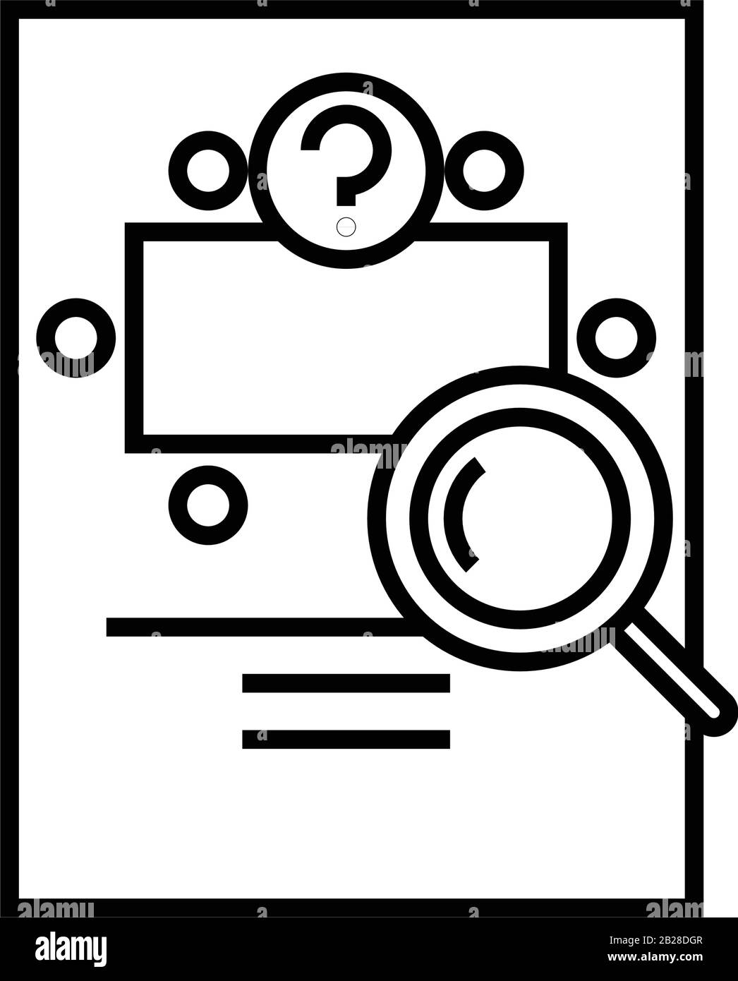 Facts symbol hi-res stock photography and images - Alamy