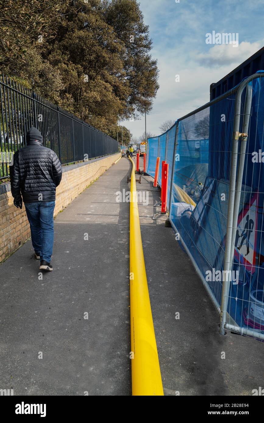 Installing gas pipe hi-res stock photography and images - Alamy