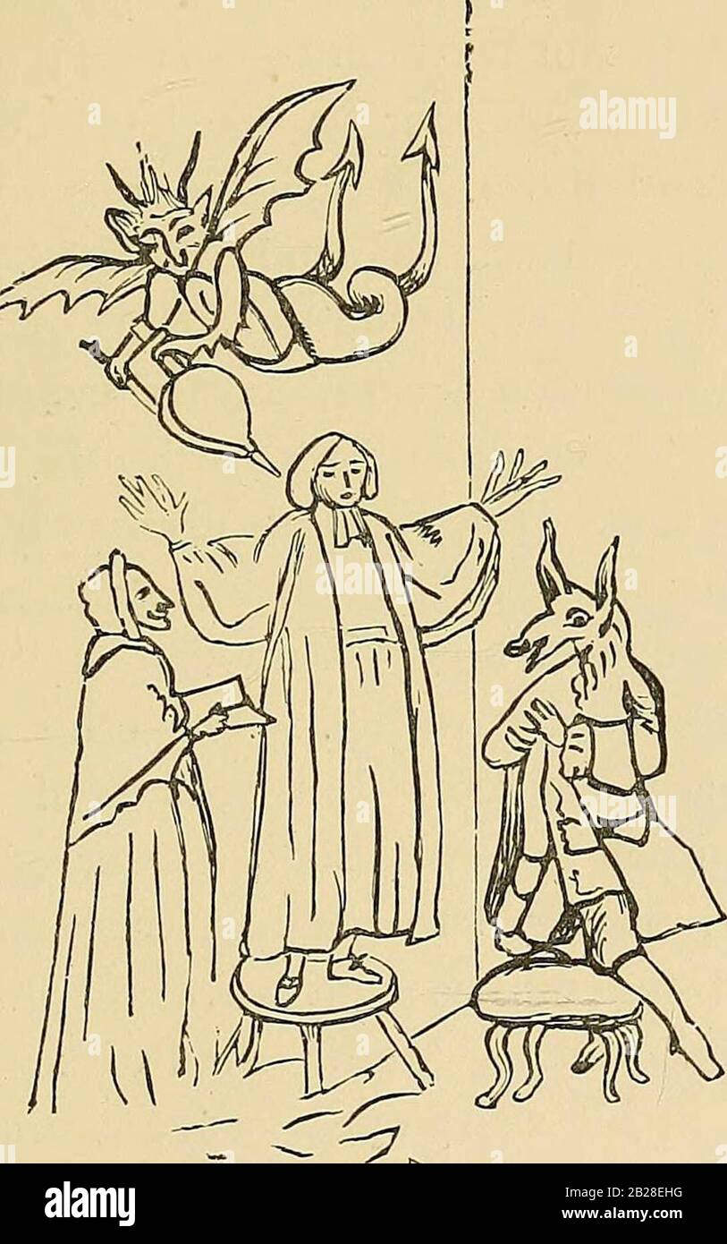 "Demonology and devil-lore" (1879 Stock Photo - Alamy