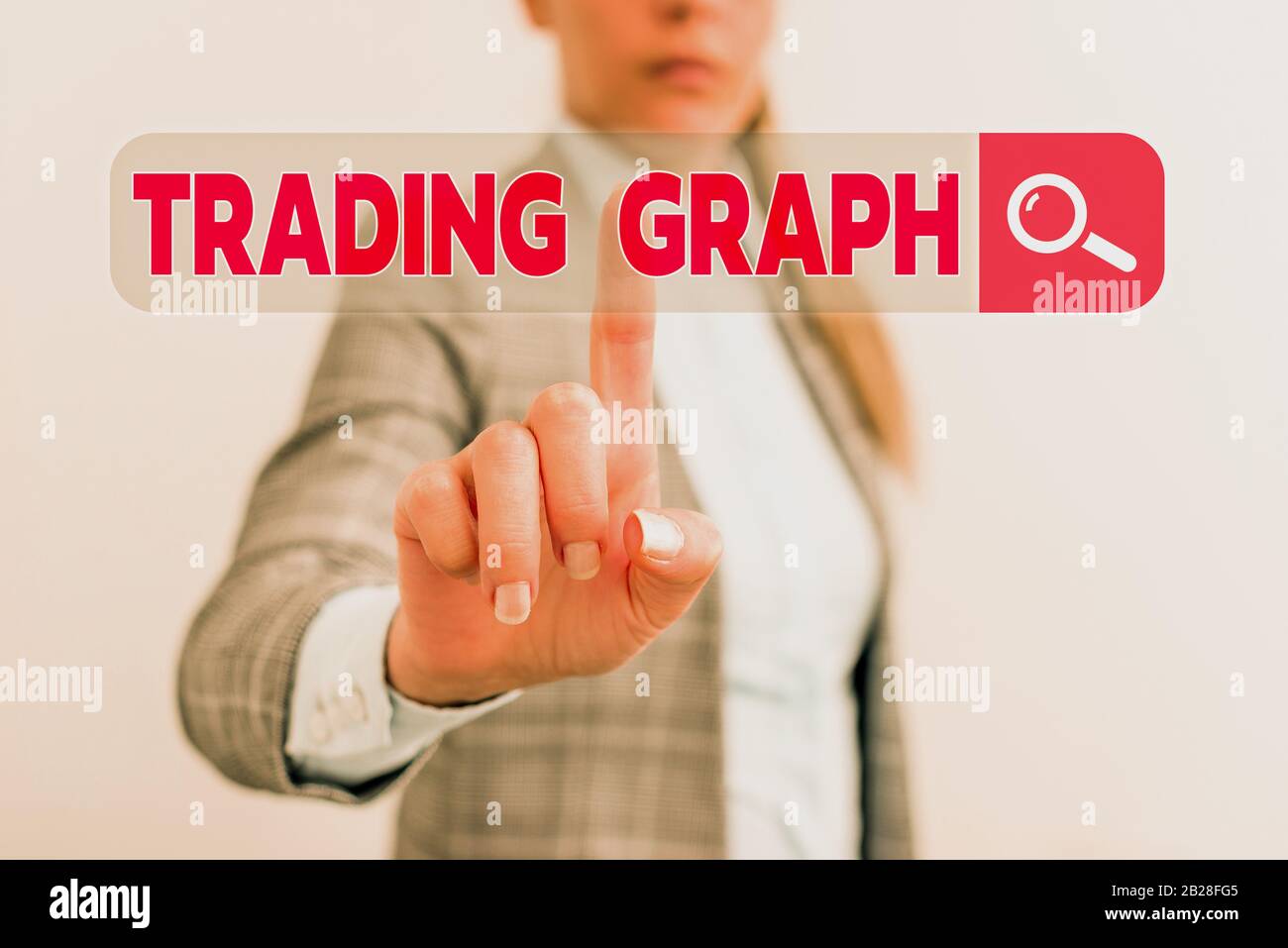 Word writing text Trading Graph. Business photo showcasing Represent ...