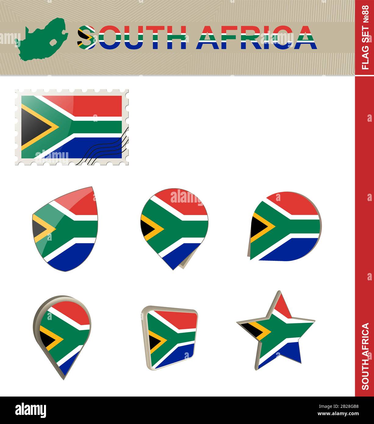 African Flags Printable