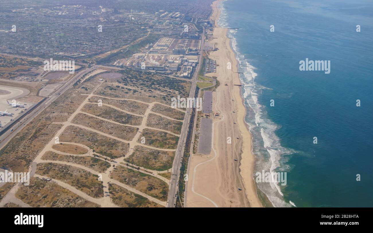 Playa del rey beach hi-res stock photography and images - Alamy