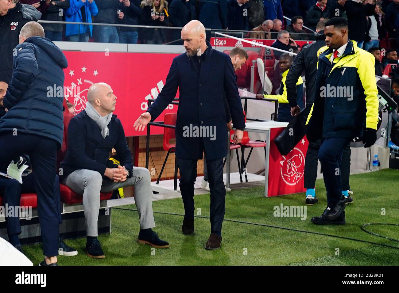 Arne slot erik ten hag hi-res stock photography and images - Alamy