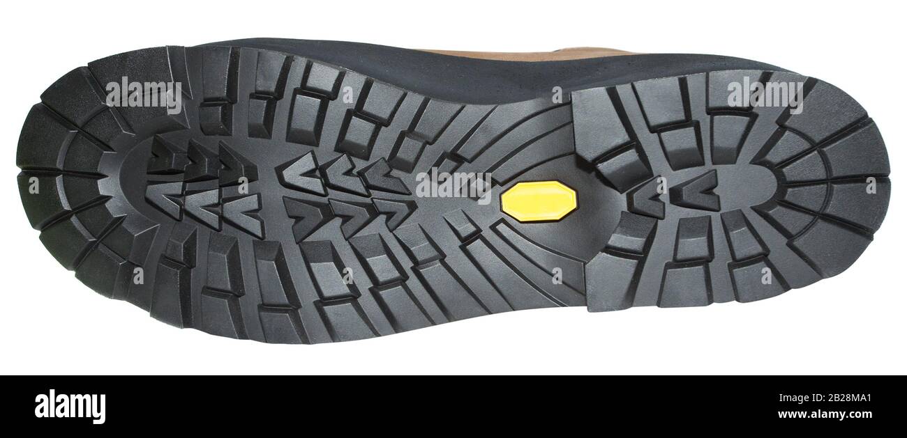 boot track or sole isolated on white Stock Photo - Alamy