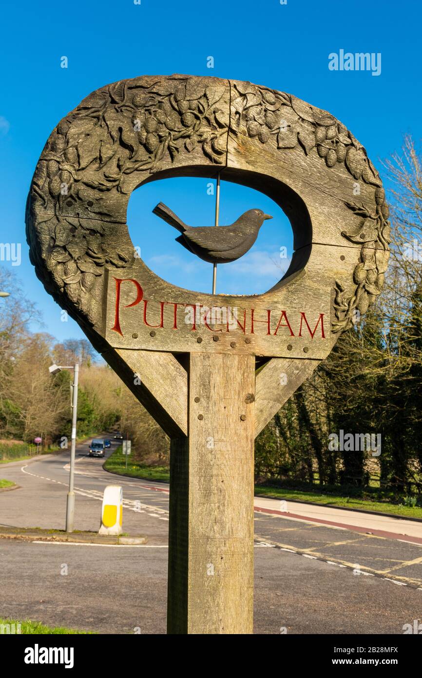 Puttenham village hi-res stock photography and images - Alamy