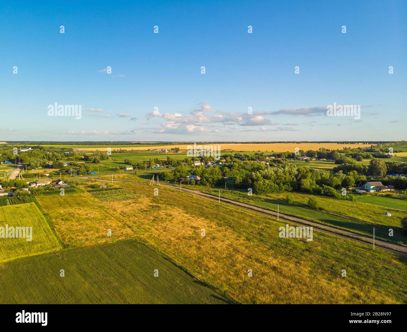 Beautiful rural landscape shot from hi-res stock photography and images ...