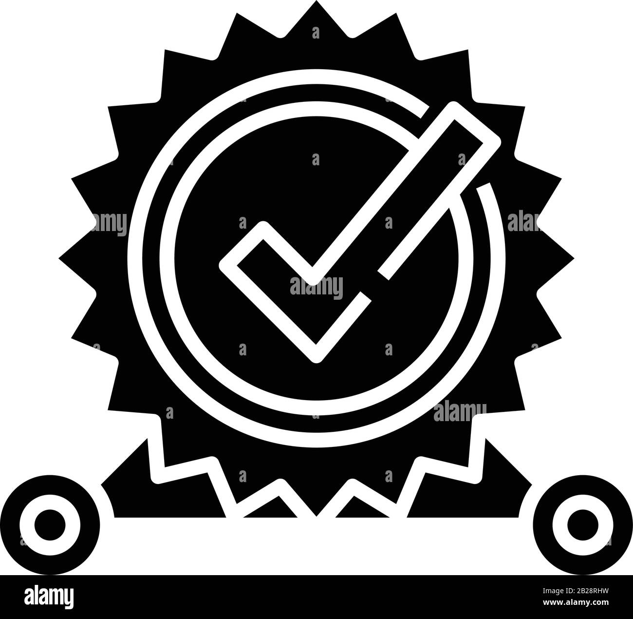Goals black icon, concept illustration, vector flat symbol, glyph sign ...