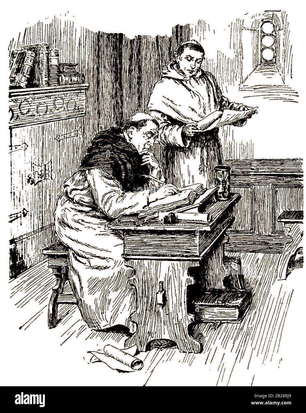 Medieval european monasteries Cut Out Stock Images & Pictures - Alamy